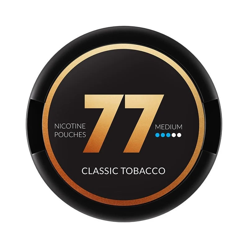 Buy 77 Classic Tobacco Snus - Nicotine Pouches Online – Snusljus SL