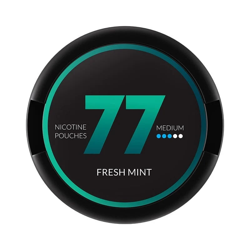 Buy 77 Fresh Mint Snus - Nicotine Pouches Online – Snusljus SL