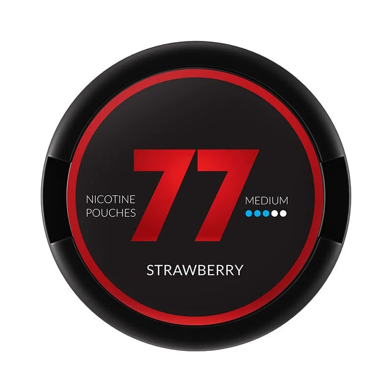 Buy 77 Strawberry Snus - Nicotine Pouches Online – Snusljus SL