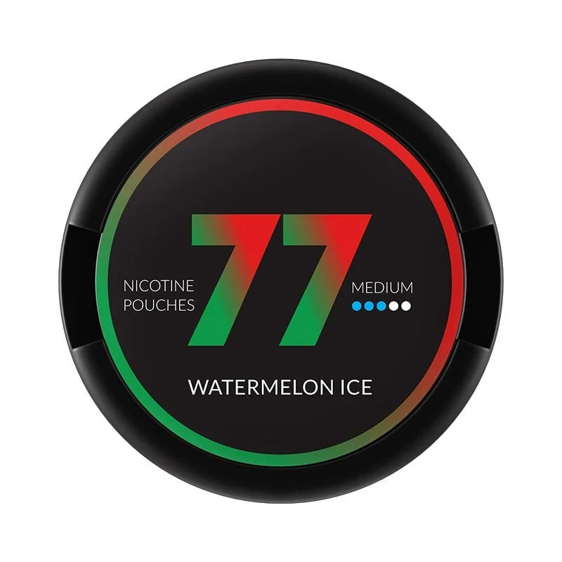 Buy 77 Watermelon Ice Snus - Nicotine Pouches Online – Snusljus SL