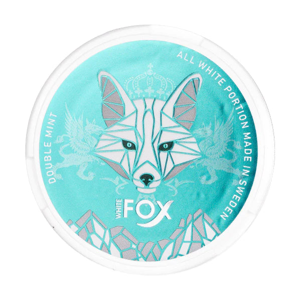 Buy White Fox Double Mint Nicotine Pouches Online – SnusLjus