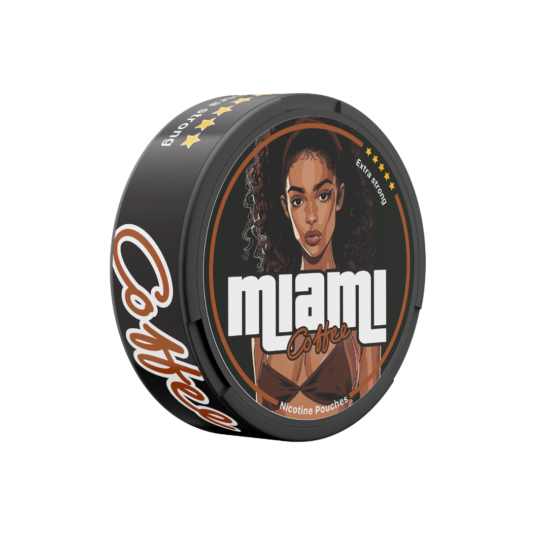 Buy Miami Coffee Ultra Strong Snus - Nicotine Pouches Online – Snusljus SL