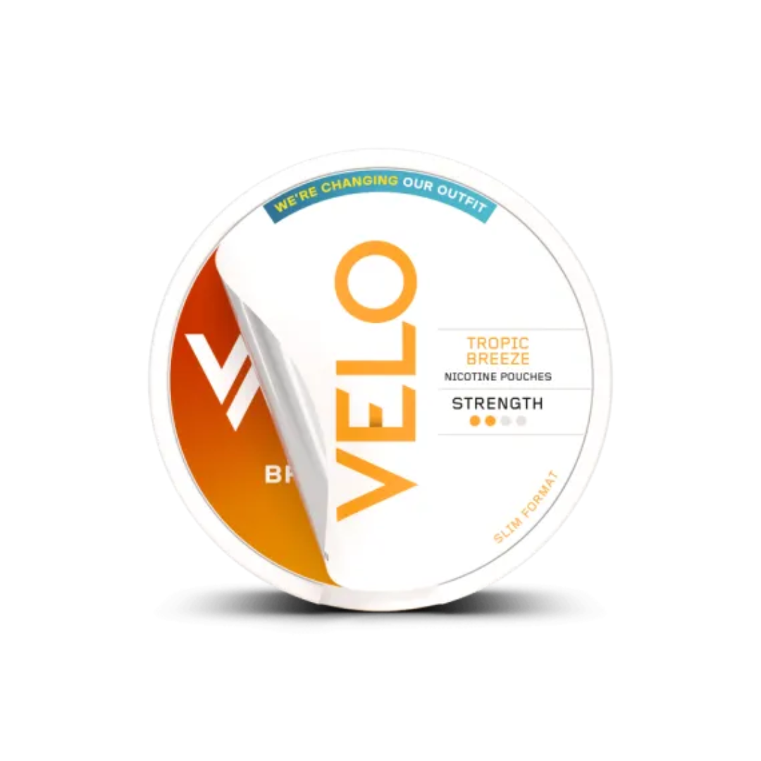 Buy VELO Breezy Mango Nicotine Pouches Online – SnusLjus