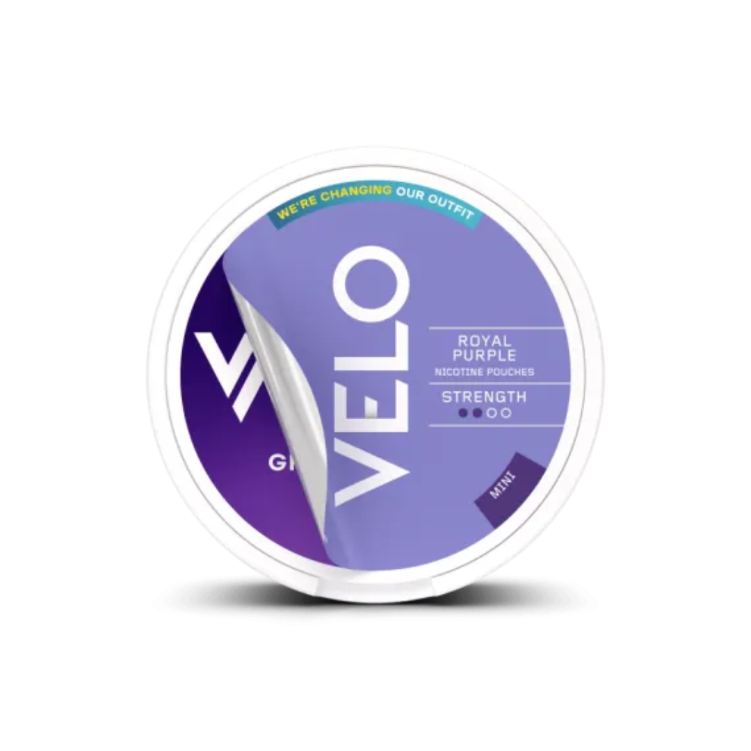 Buy VELO Groovy Grape Mini Nicotine Pouches Online – SnusLjus