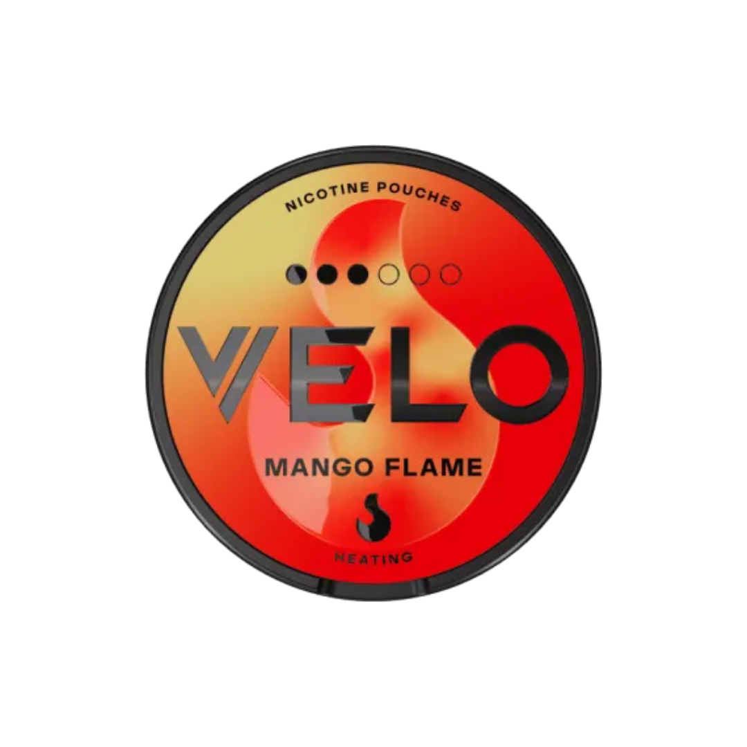 Buy VELO Mango Flame Nicotine Pouches Online – SnusLjus
