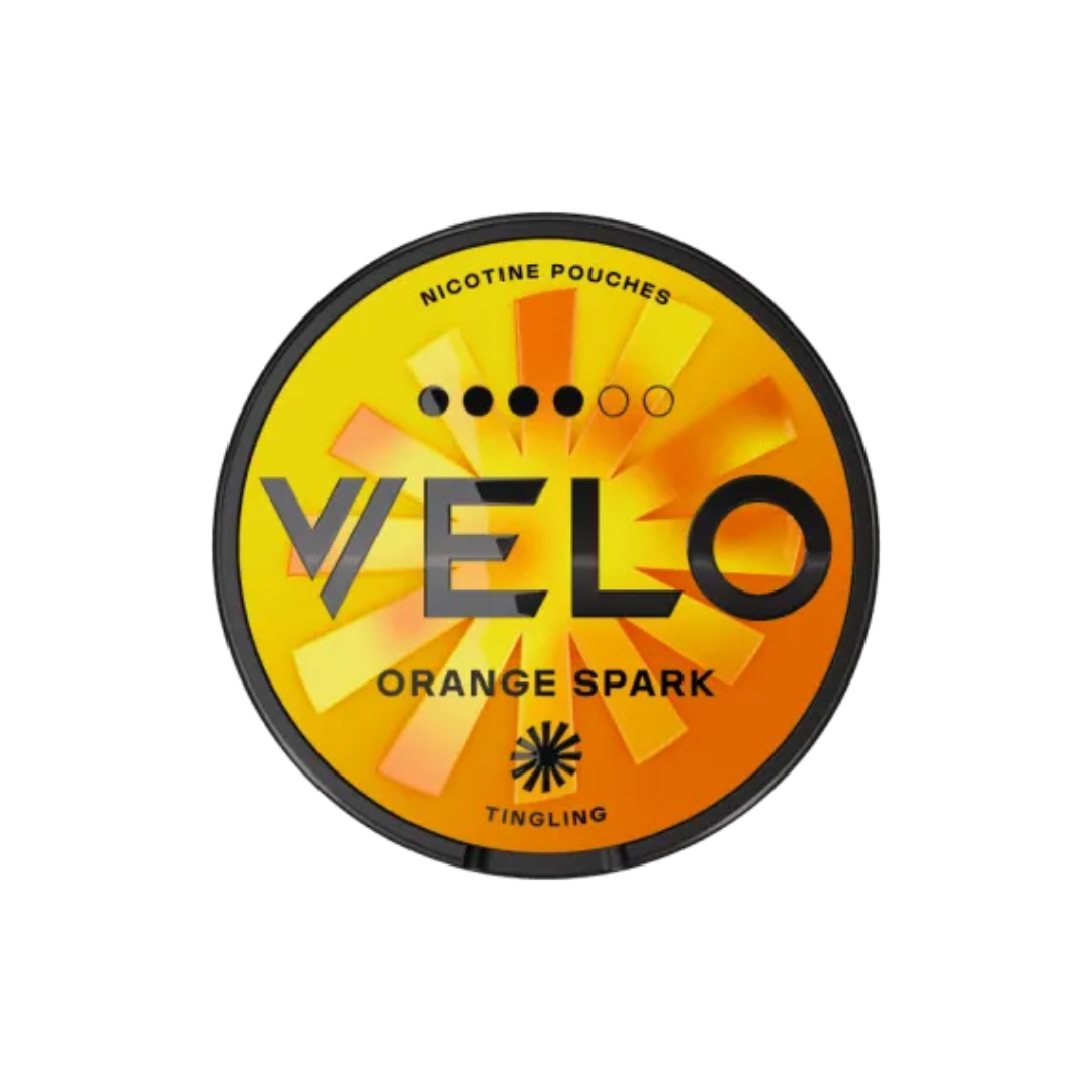 Buy VELO Orange Spark Nicotine Pouches Online – SnusLjus