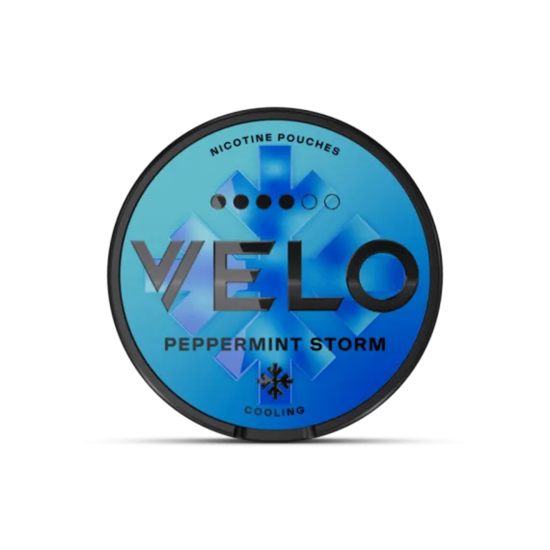 Buy VELO Cool Storm Nicotine Pouches Online – SnusLjus