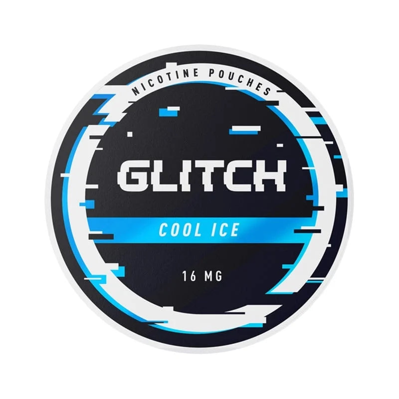 Buy GLITCH Cool Ice Snus - Nicotine Pouches Online – Snusljus SL