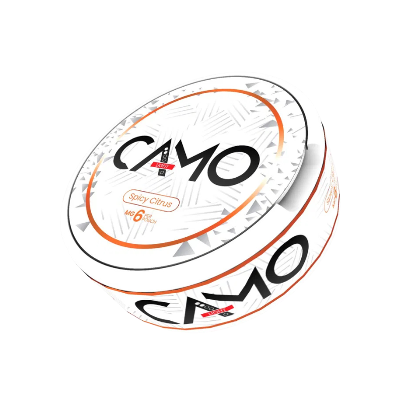 Buy CAMO Spicy Citrus Snus - Nicotine Pouches Online – Snusljus SL