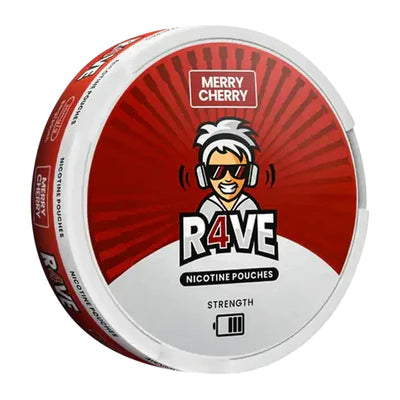 Buy RAVE Merry Cherry Snus - Nicotine Pouches Online – Snusljus SL