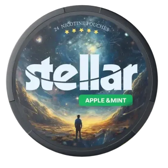 Buy STELLAR Apple Mint Snus - Nicotine Pouches Online – Snusljus SL
