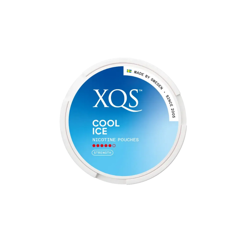 Buy XQS Cool Ice X-strong Snus - Nicotine Pouches Online – Snusljus SL